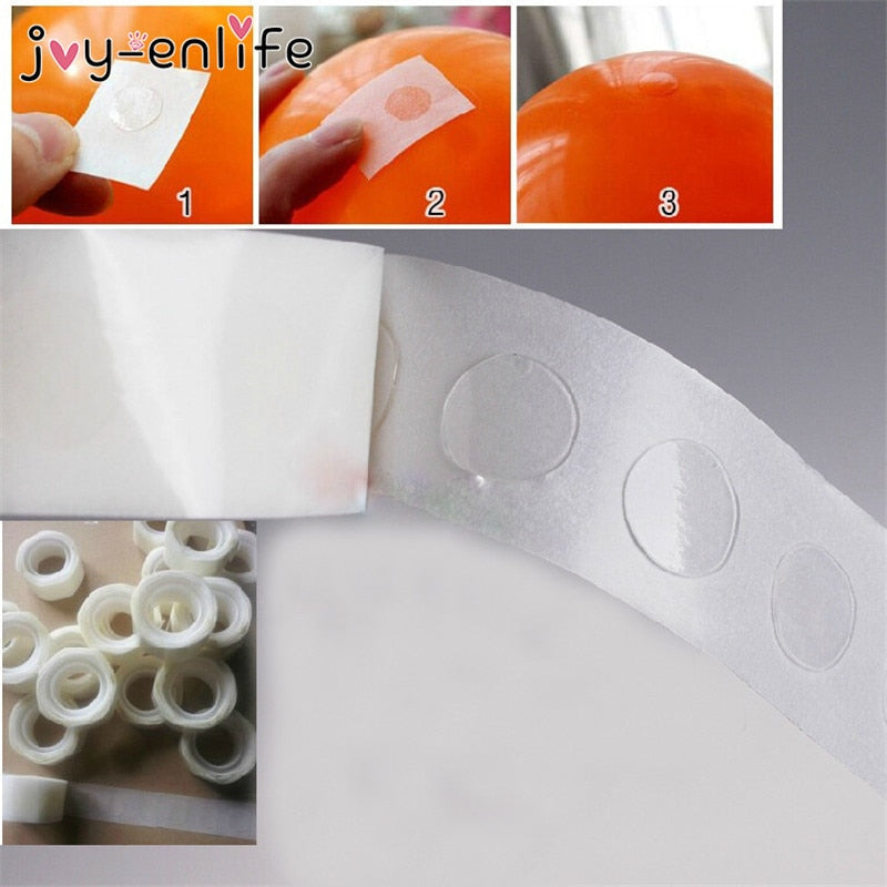 100 Points Balloon Attachment Glue Dot Attach – Party America Store
